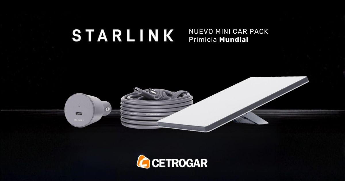 Cetrogar pone a la venta en Argentina el kit Starlink Mini… | Revista ...